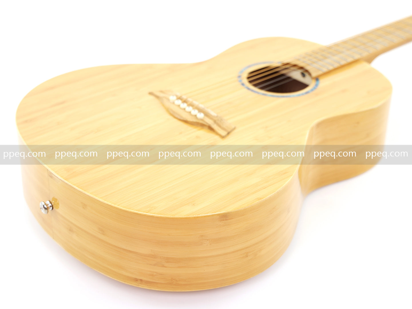 38-inch Full Solid Bamboo Tonewood Acoustic Guitar (JY-B400) — PPEQ ...